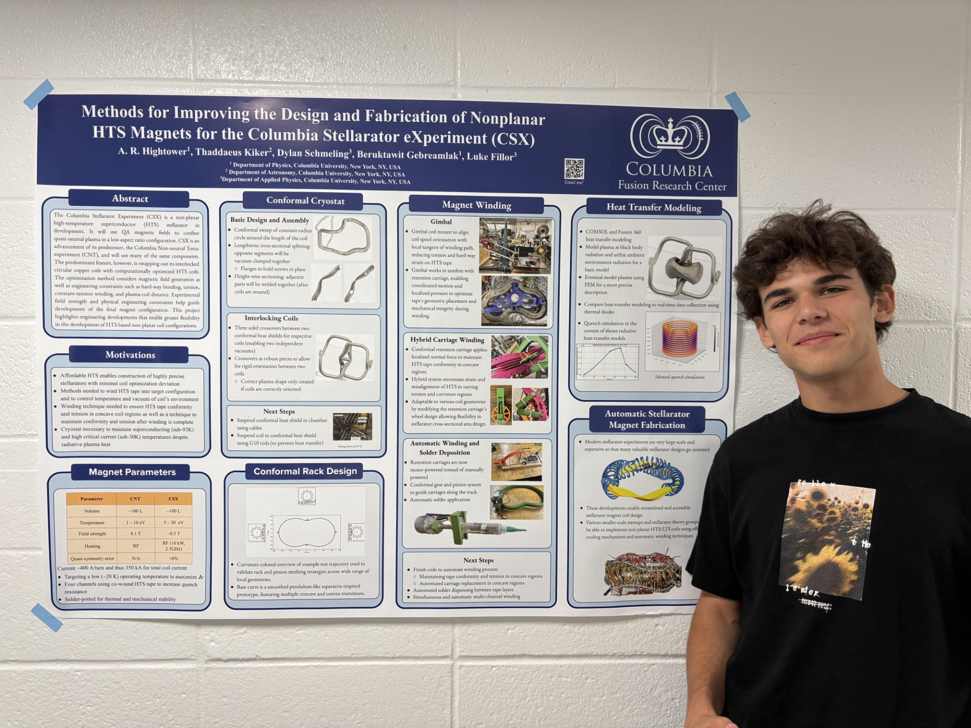 Third Annual Summer Student Poster Symposium | Columbia Fusion Research ...